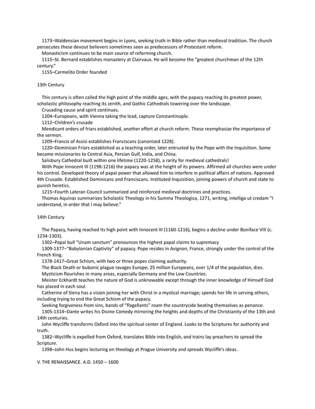 FLEPUNIVERSITYBIBLECOLLEGELIBRARYFUBC Overview of Church History.pdf