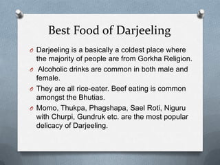 Overview of city darjeeling | PPTX