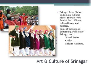 Overview of city srinagar | PPTX