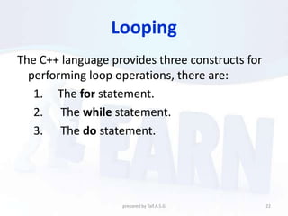 Overview of c++ language | PPTX