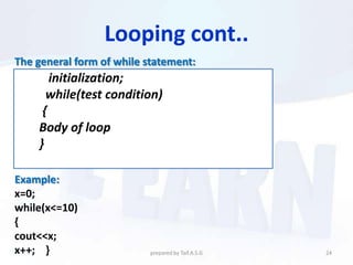 Overview of c++ language | PPTX