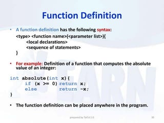 Overview of c++ language | PPTX