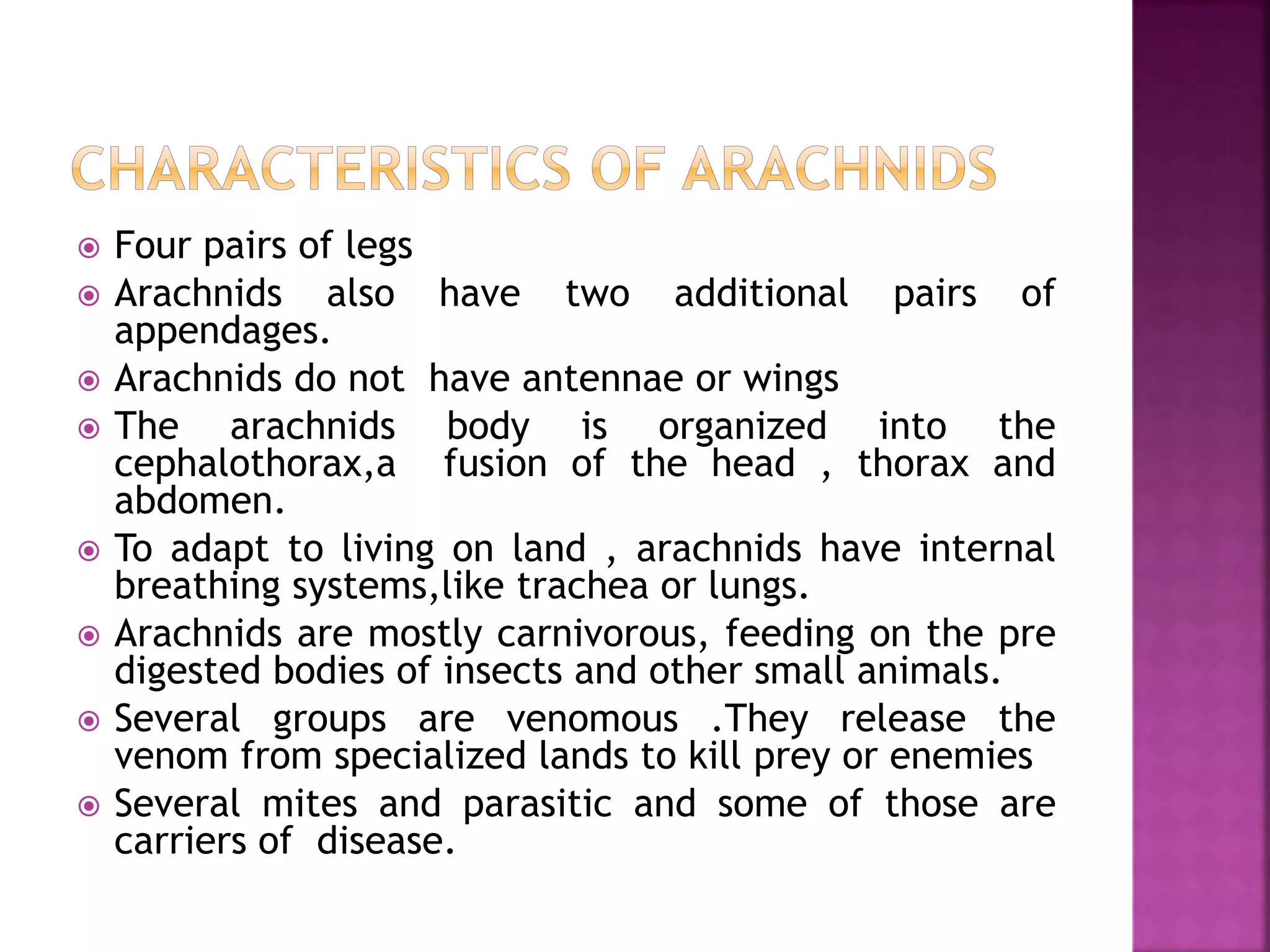 Overview of classification of arthopoda | PPTX