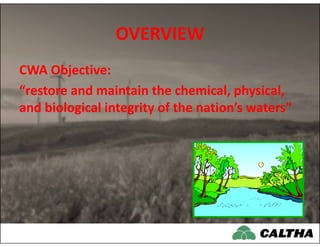 Overview of Clean Water Act and Related Rules | PPT