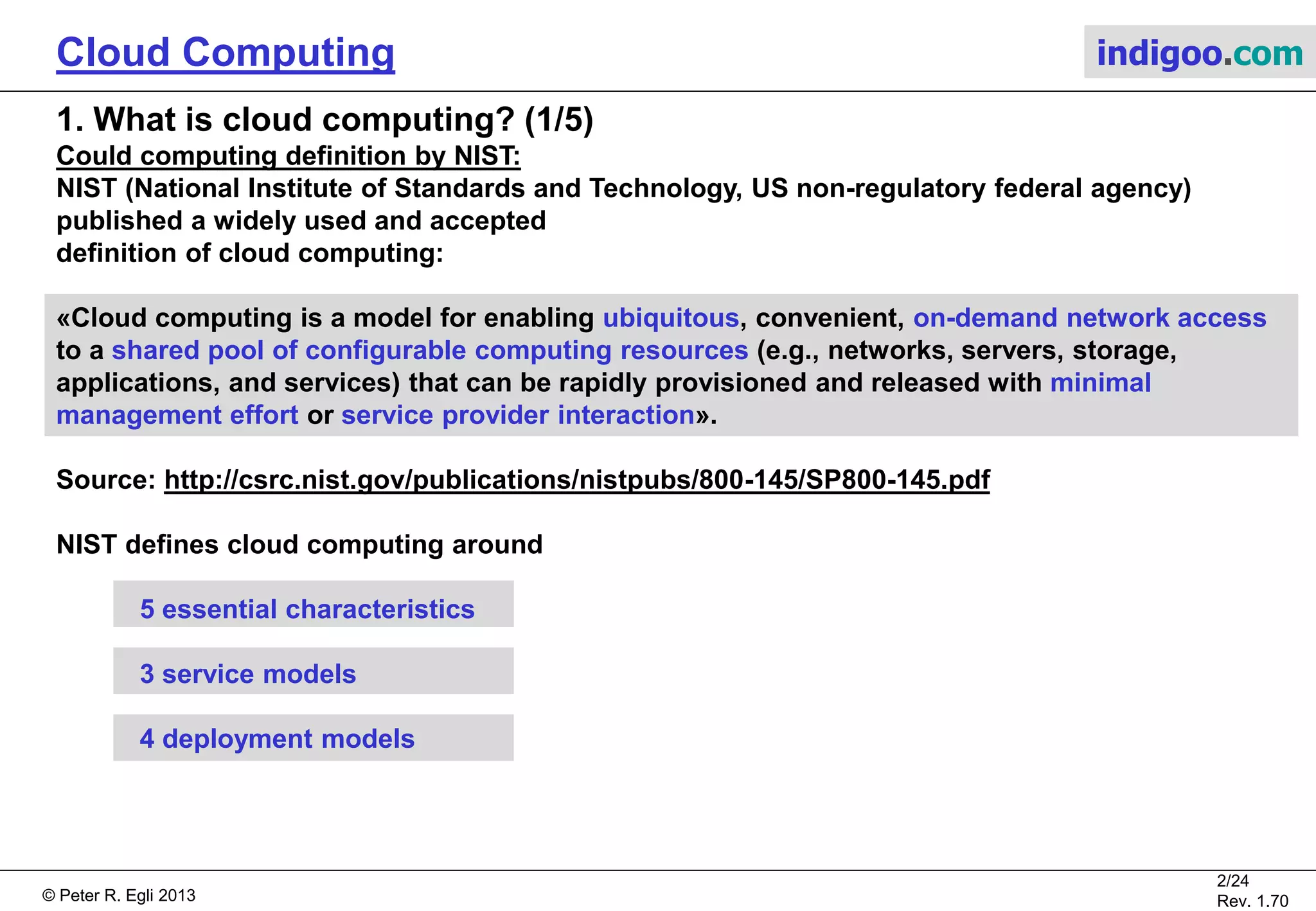 Overview of cloud computing | PPT