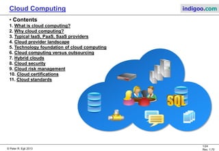 Overview of cloud computing | PPT