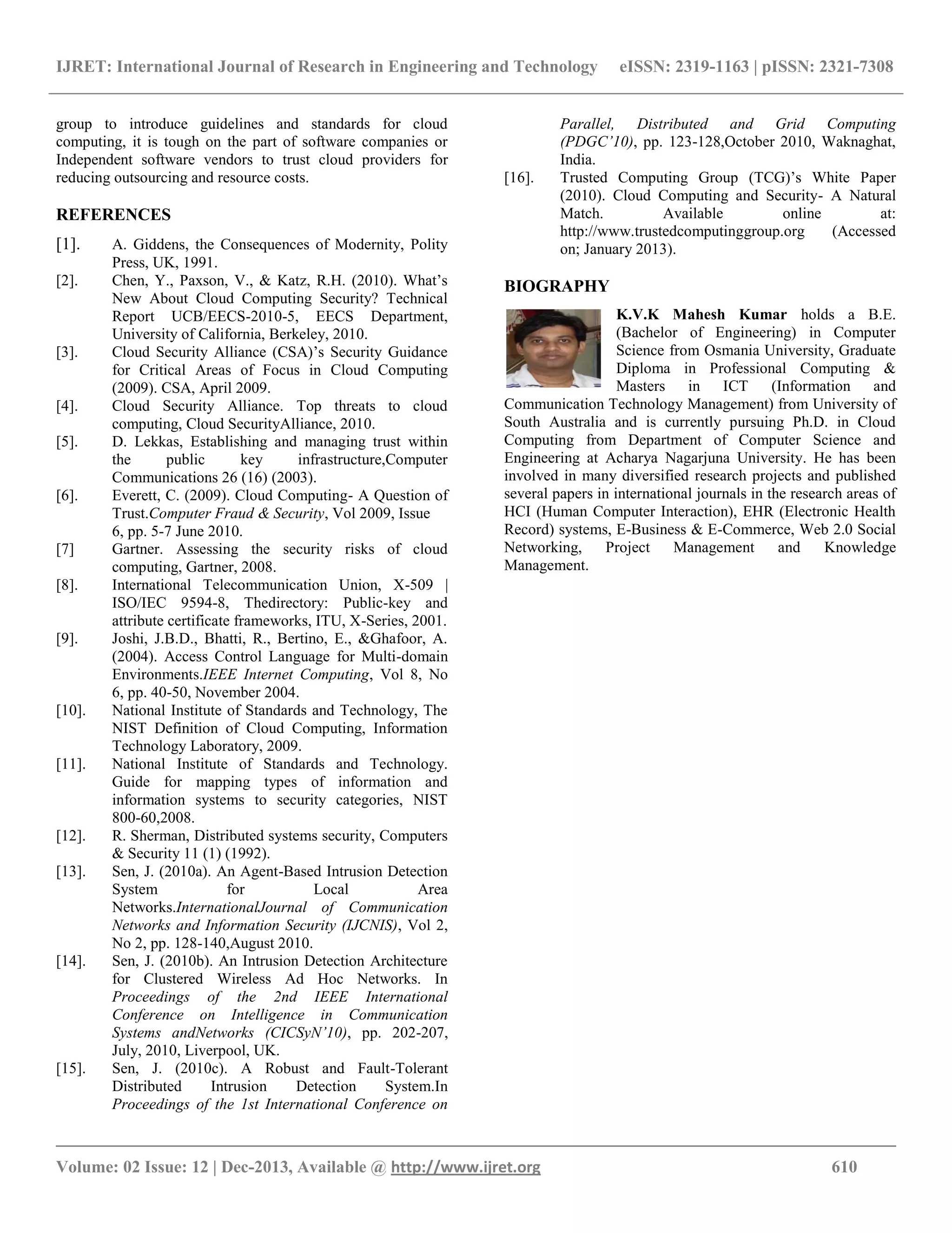 Overview Of Cloud Computing Architecture Pdf