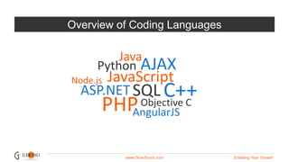 Overview of Coding Languages | PPT