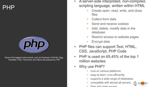Overview of Coding Languages | PPT