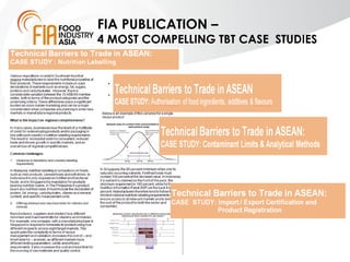 Overview of Common Technical Barriers to Trade | PDF