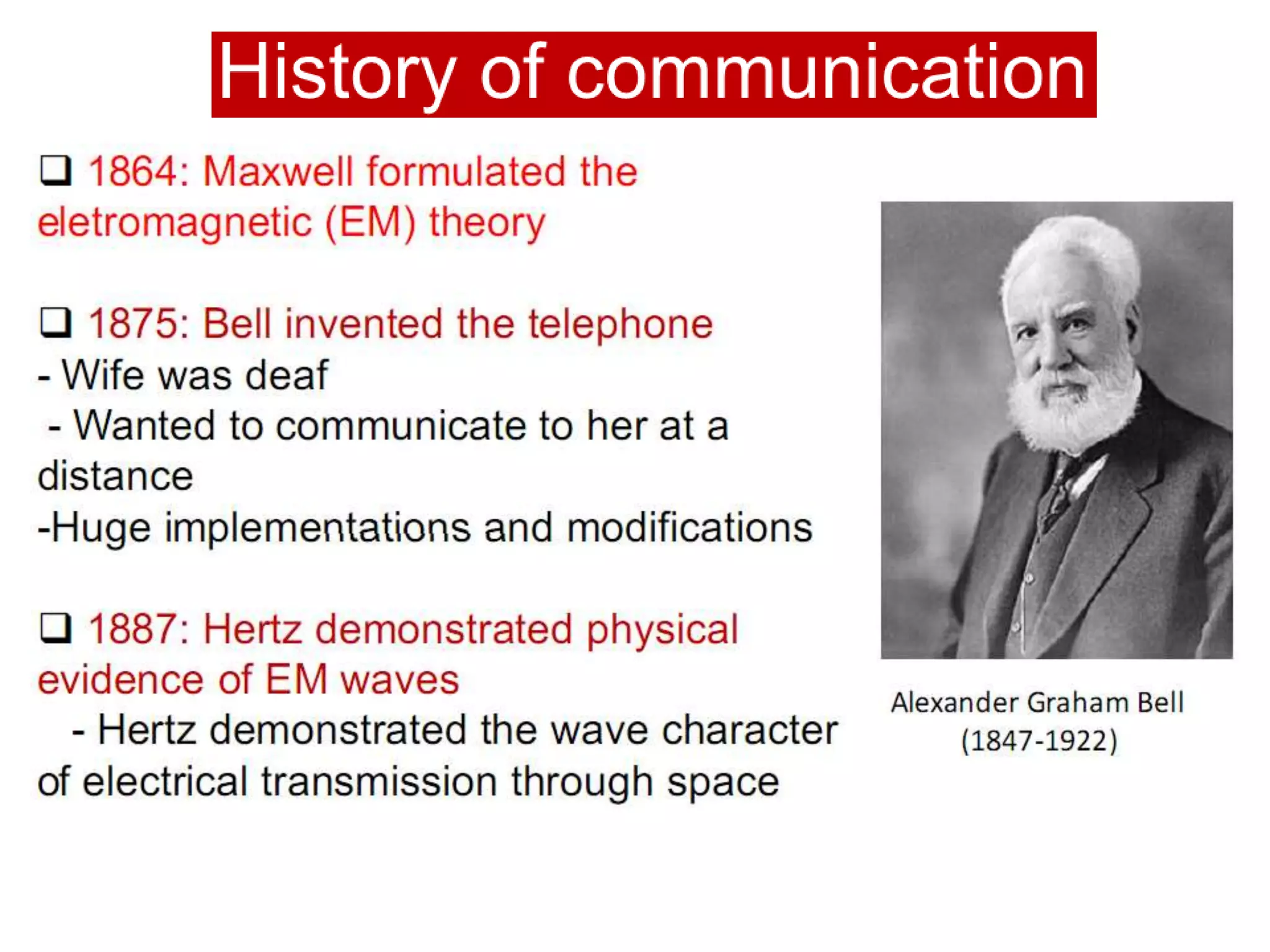 Overview of communication system | PPTX