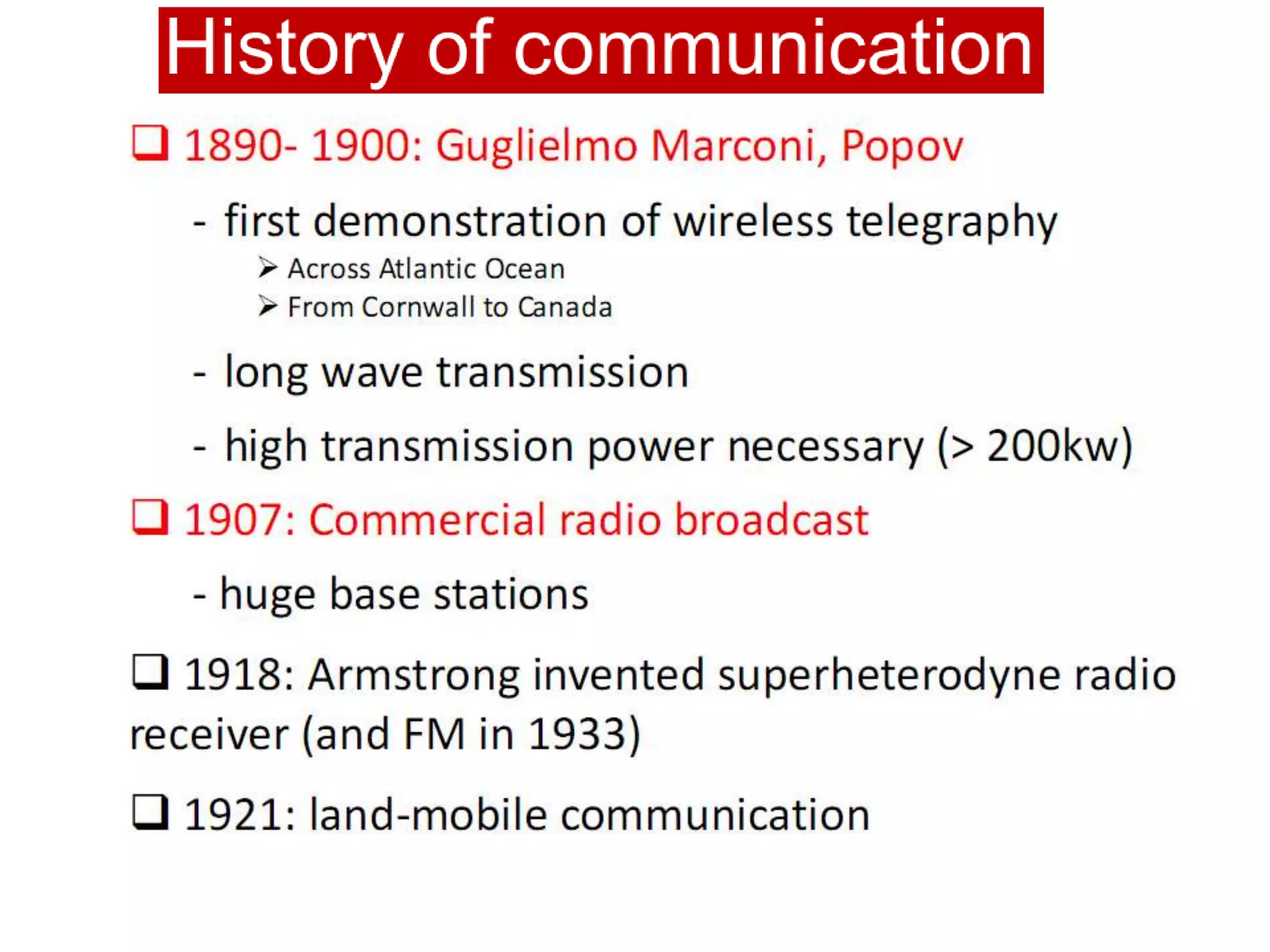 Overview of communication system | PPTX