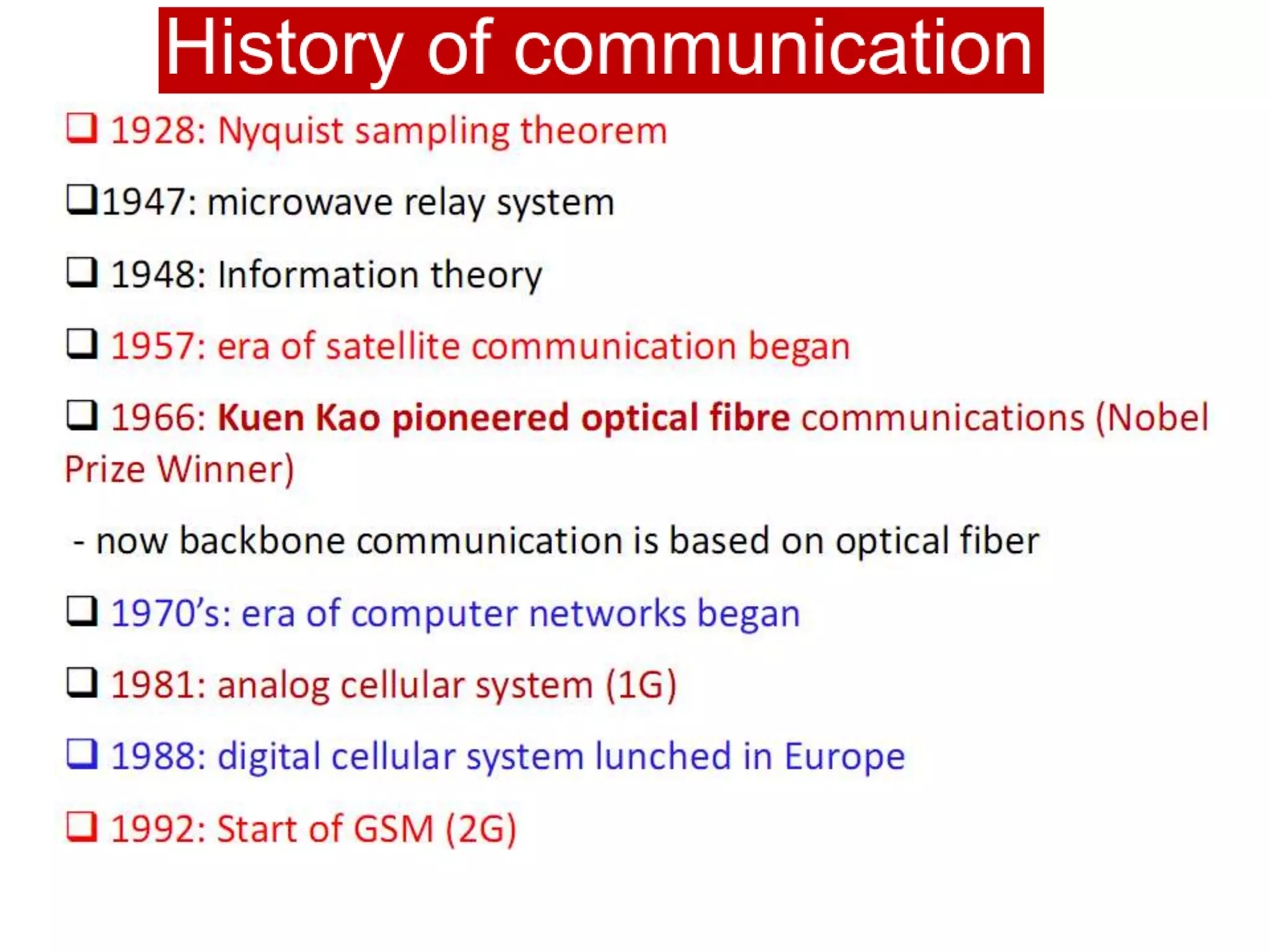 Overview of communication system | PPTX