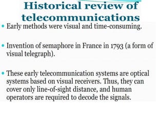 Overview of communication system | PPTX