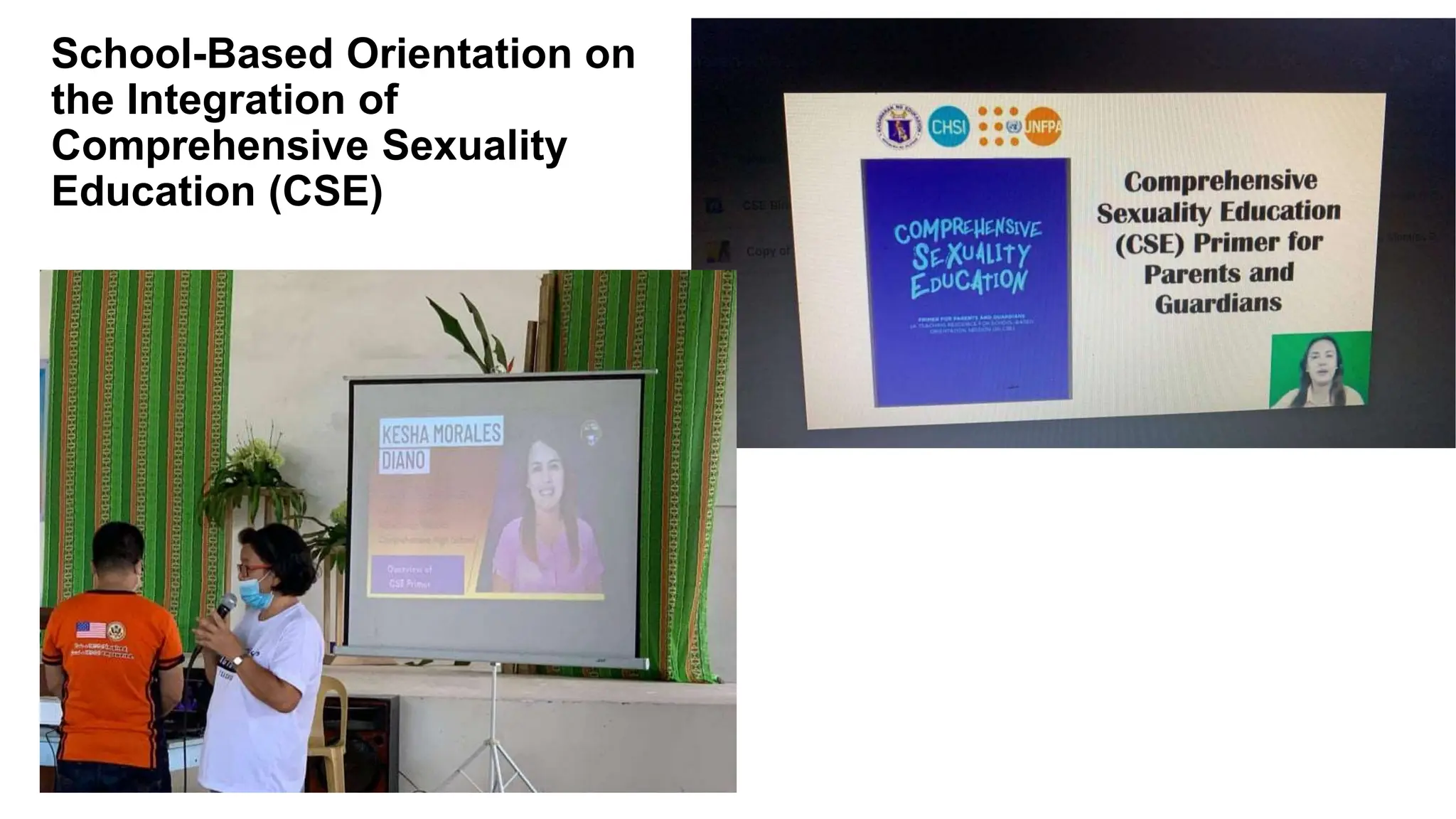Overview of Comprehensive Sexuality Education (CSE) (Rationale, Legal Bases and Policy ...