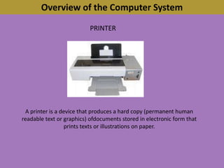 Overview of computer | PPT