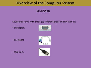 Overview of computer | PPT