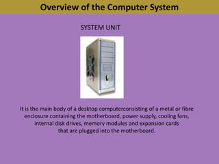 Overview of computer | PPT
