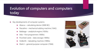 Overview of Computer Systems | PPTX