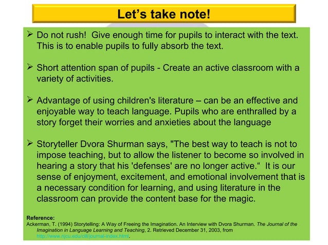 Overview of contemporary literature | PPT