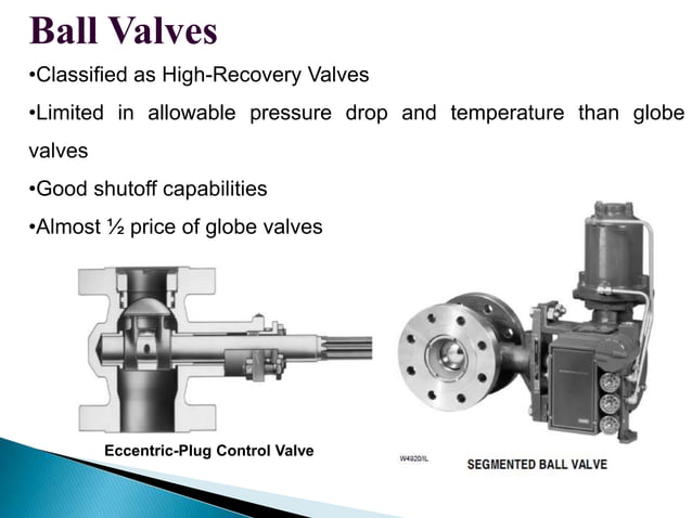 Overview of control valves | PPTX