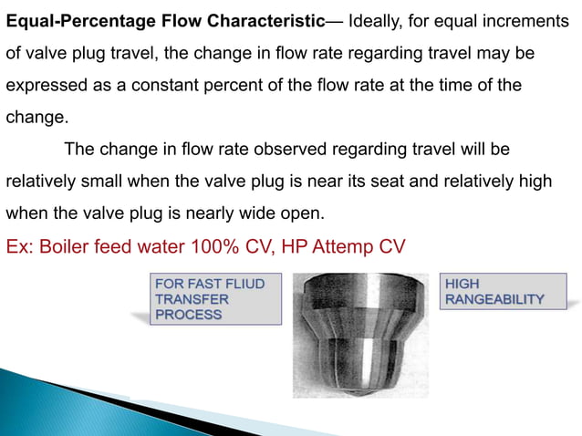 Overview of control valves | PPTX
