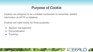 Overview of Cookies in HTTP - Miran al Mehrab | PPTX