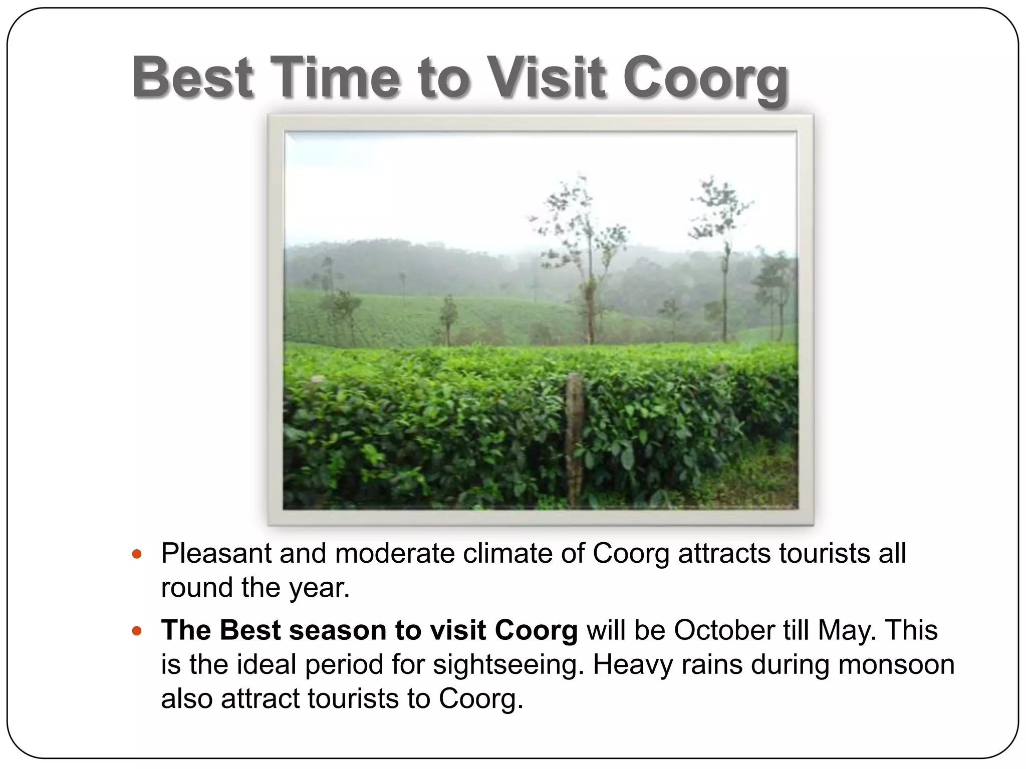 Overview of coorg | PPTX