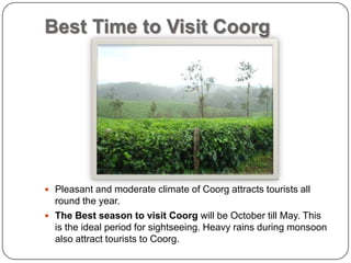 Overview of coorg | PPTX