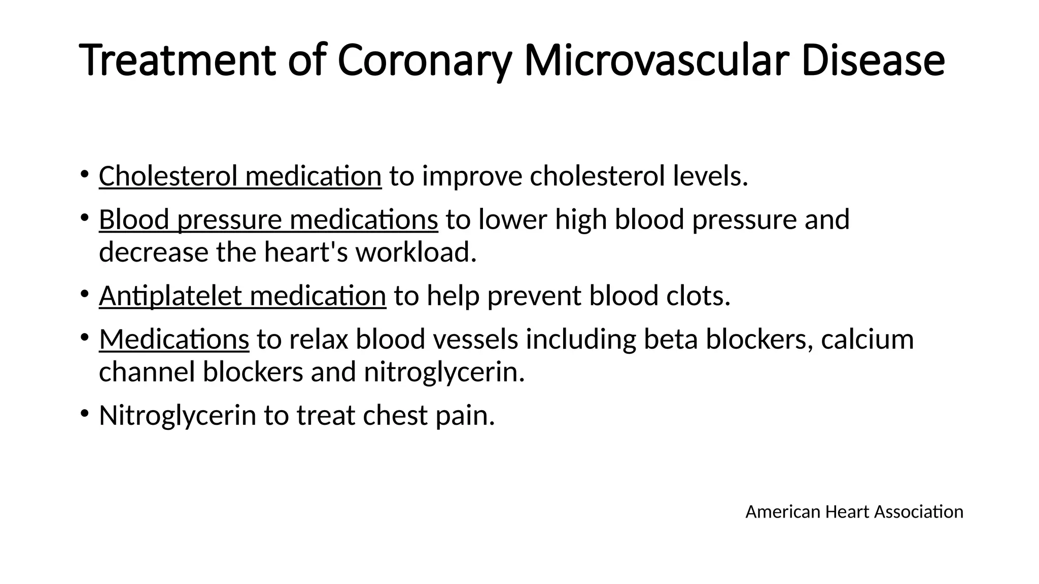 overview of Coronary Microvascular Diseases.pptx