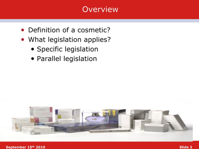 Overview of cosmetics legislation | PDF | Skin Care | Beauty
