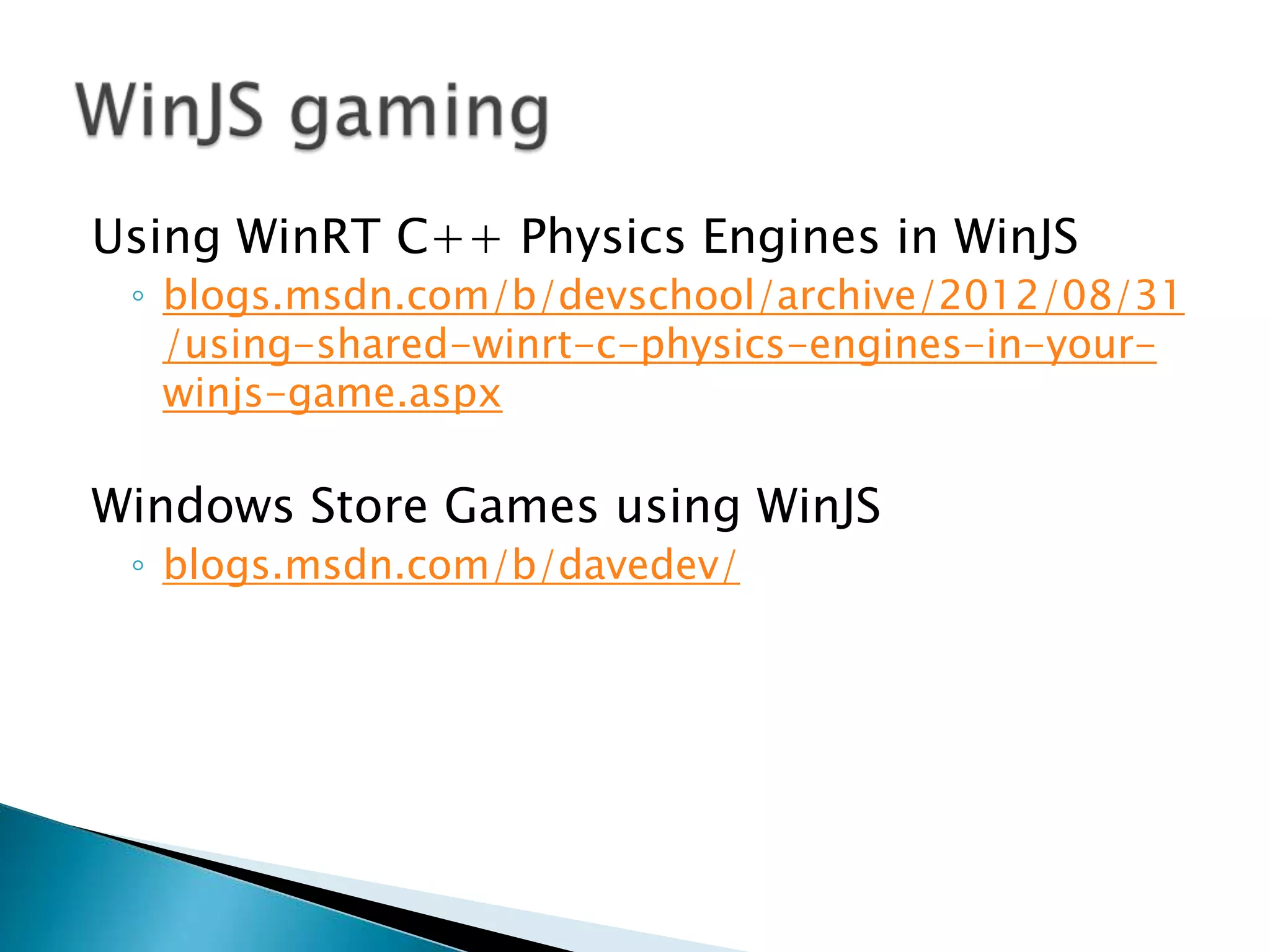 Overview of creating casual games on windows 8 | PPTX | Shareware and Freeware | Computer ...