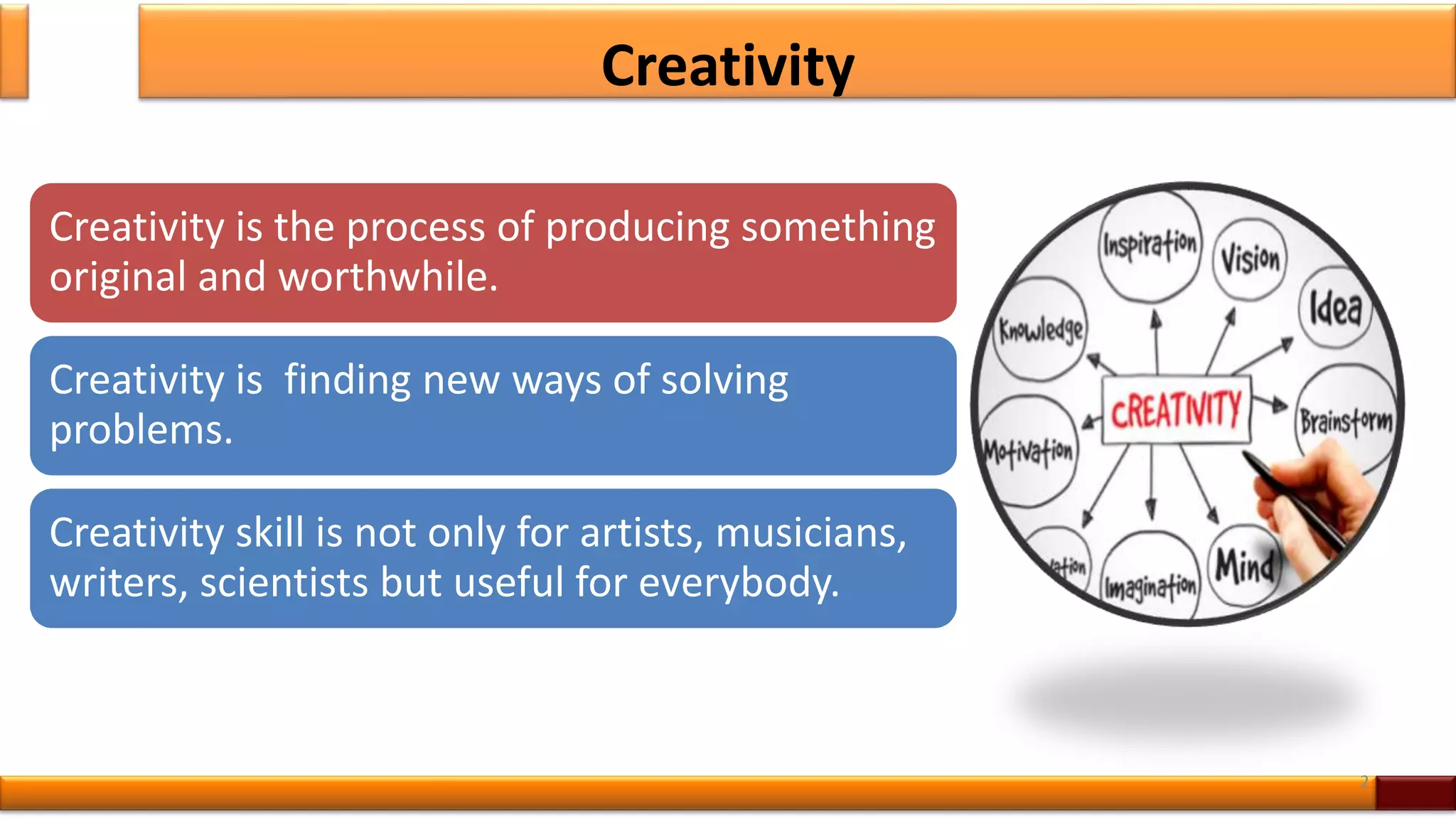Overview of Creativity | PPT