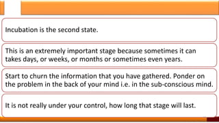 Overview of Creativity | PPT