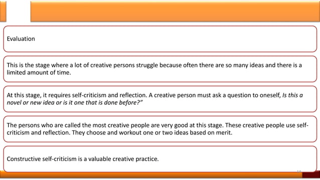 Overview of Creativity | PPT