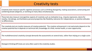 Overview of Creativity | PPT