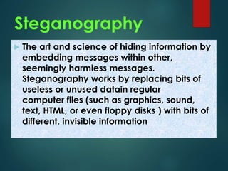 Overview of cryptography | PPTX