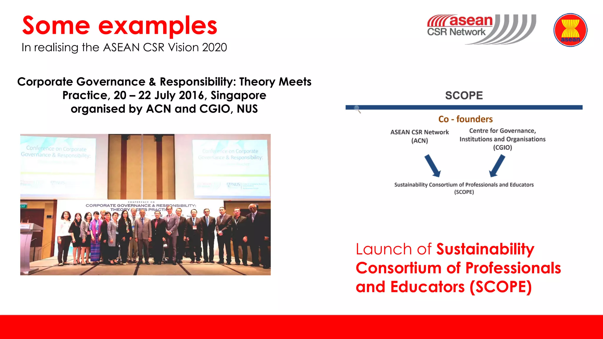 Overview of CSR in ASEAN and the Role of the ASEAN CSR Network | PDF