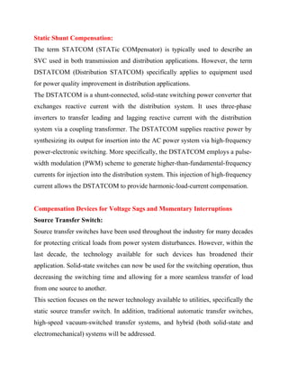 Overview of custom power devices | PDF