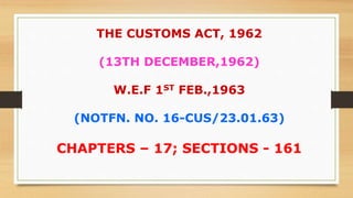 OVERVIEW OF CUSTOMS ACT (1).pptx