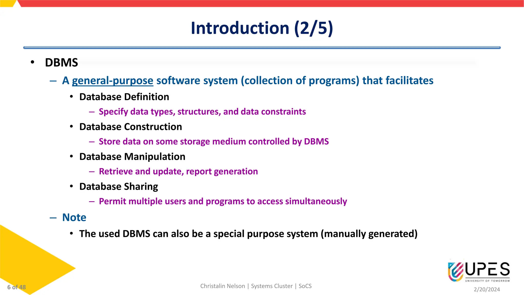Overview Of Databases And Data Modelling 1 Pdf Databases Computer