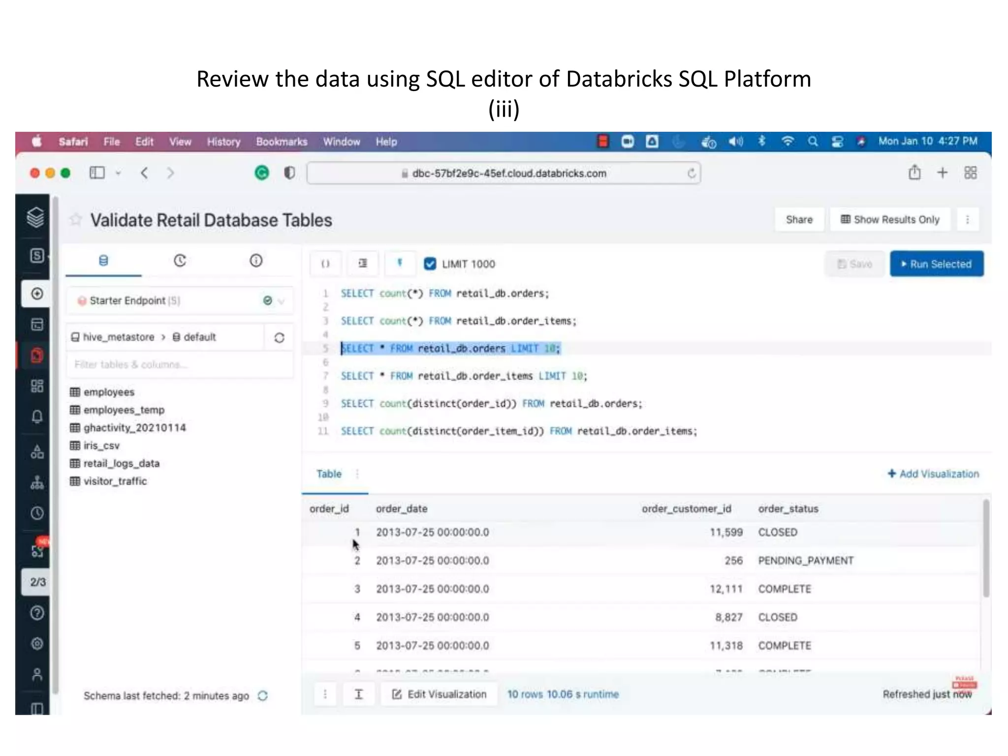 Overview Of Databricks Sql Clusterspptx 
