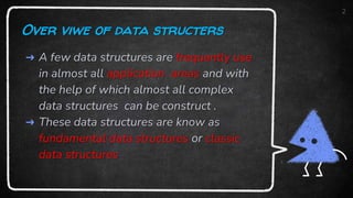 Over view of data structures | PPT