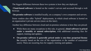 Overview of different types of erp systems, architecture, and modules | PDF