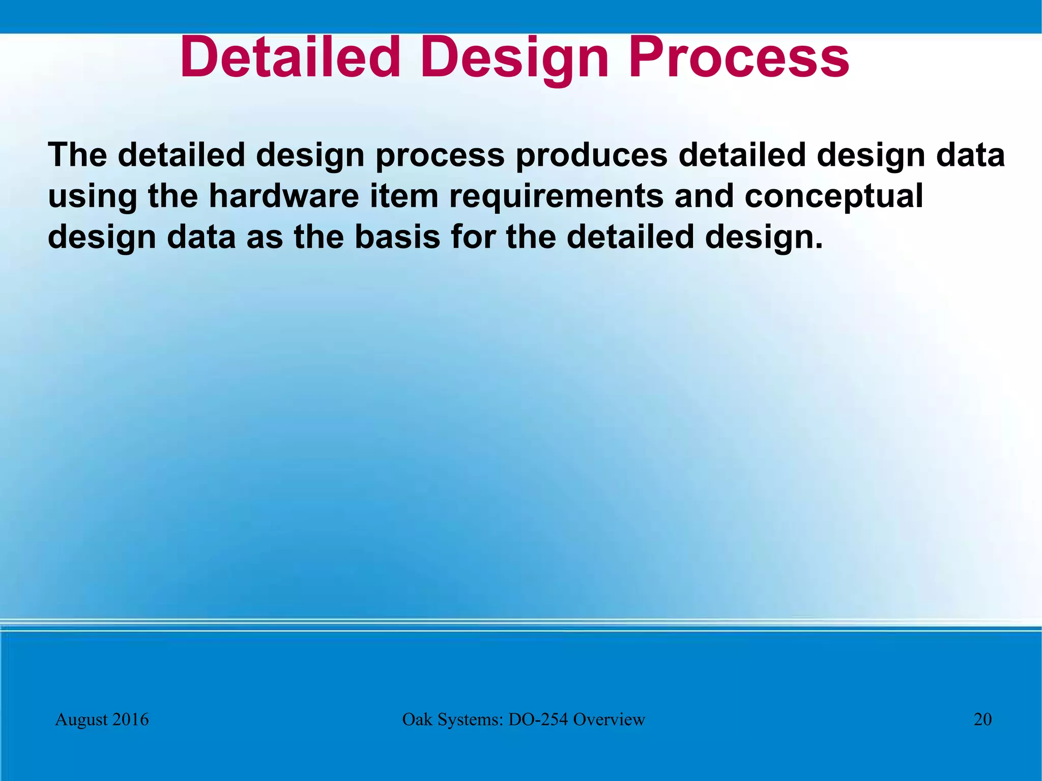 Overview of DO-254: Design Assurance Guidance For Airborne Electronic ...