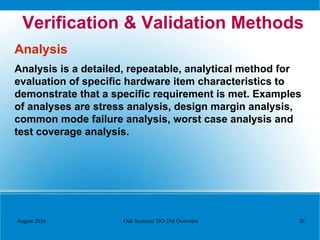 Overview of DO-254: Design Assurance Guidance For Airborne Electronic ...