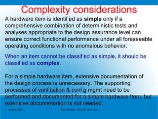 Overview of DO-254: Design Assurance Guidance For Airborne Electronic ...