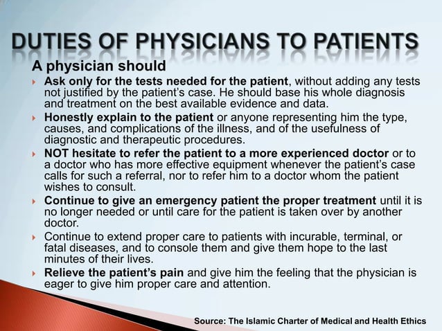 Overview of doctor’s roles and duties ghaiath | PPTX