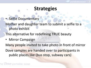 Overview of dove real beauty skecthes campaign | PPTX | Skin Care | Beauty