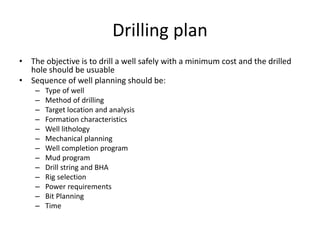 Overview of drilling | PPTX